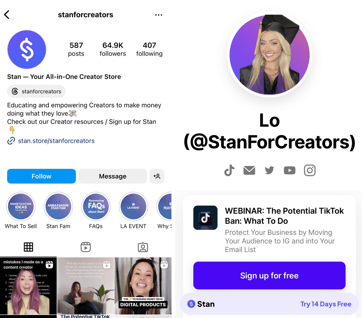 Stan Store vs. Beacons: Which Creator Store Should You Use?