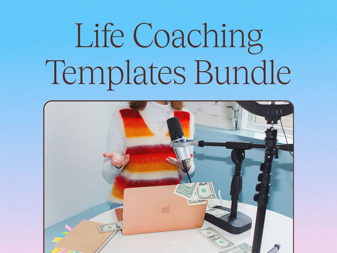 Free Life Coaching Templates Bundle - The Leap