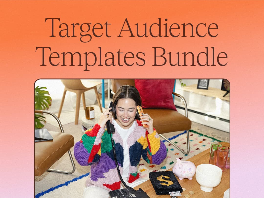 Free Target Audience Templates Bundle - The Leap