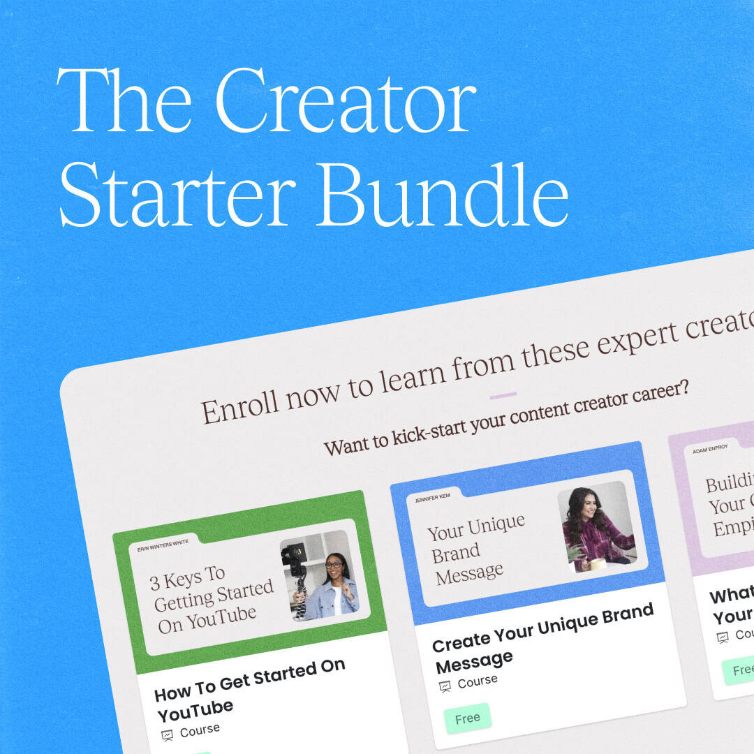 The Creator Starter Bundle - The Leap